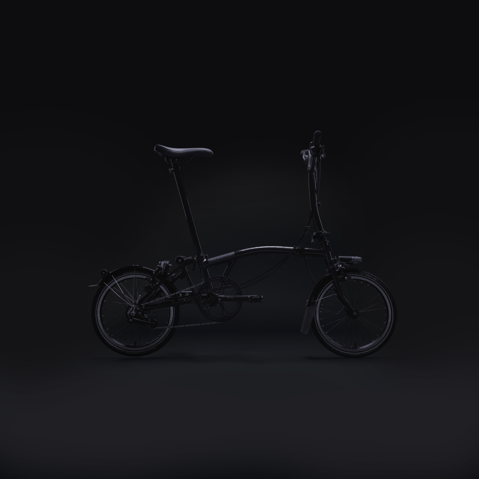 Brompton – Black Edition – Raw Lacquer | BernatCycles