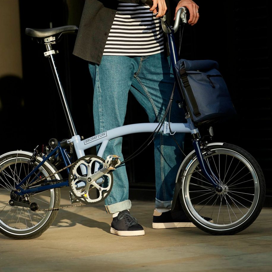 Brompton H6L – Cloud blue/Tempest blue | BernatCycles