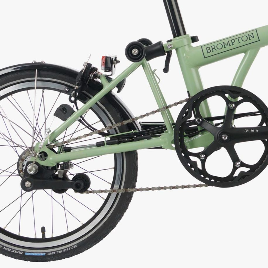 Brompton C line Explore Matcha Green – High | BernatCycles