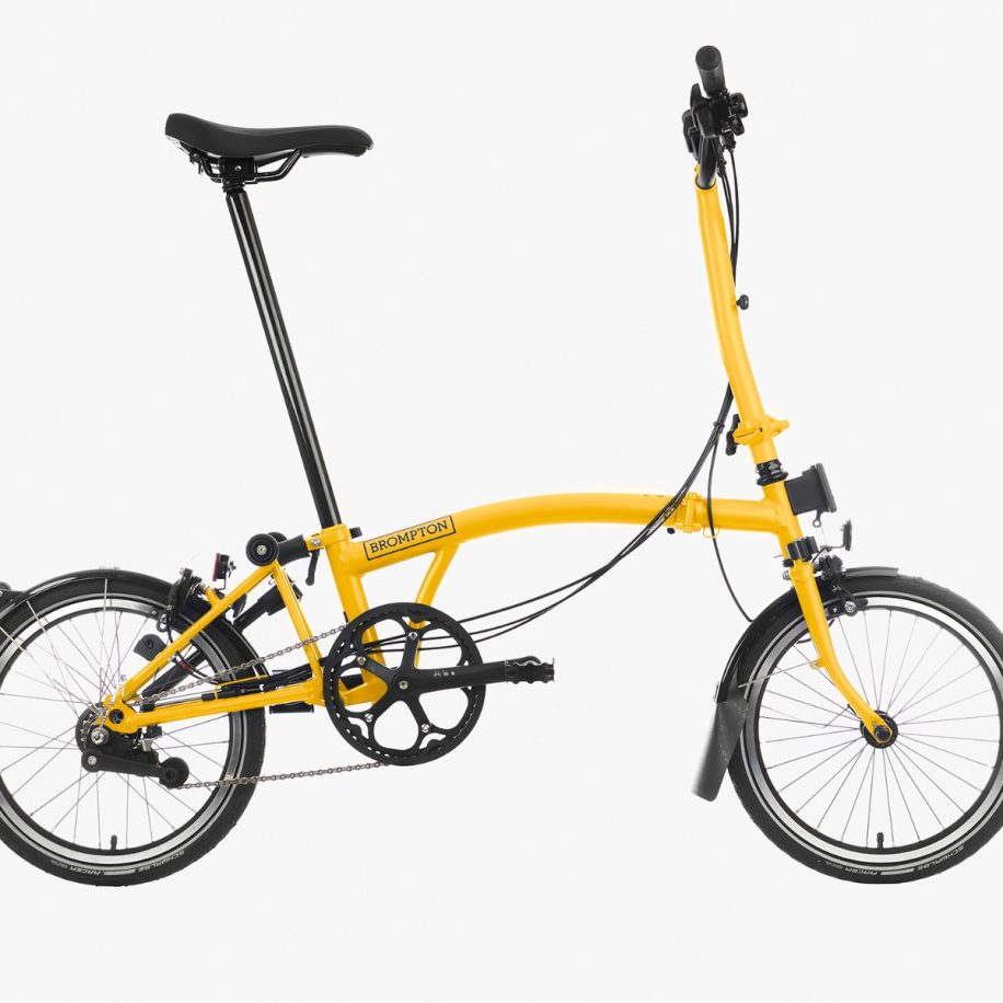 Brompton C line Explore Yellow – High | BernatCycles