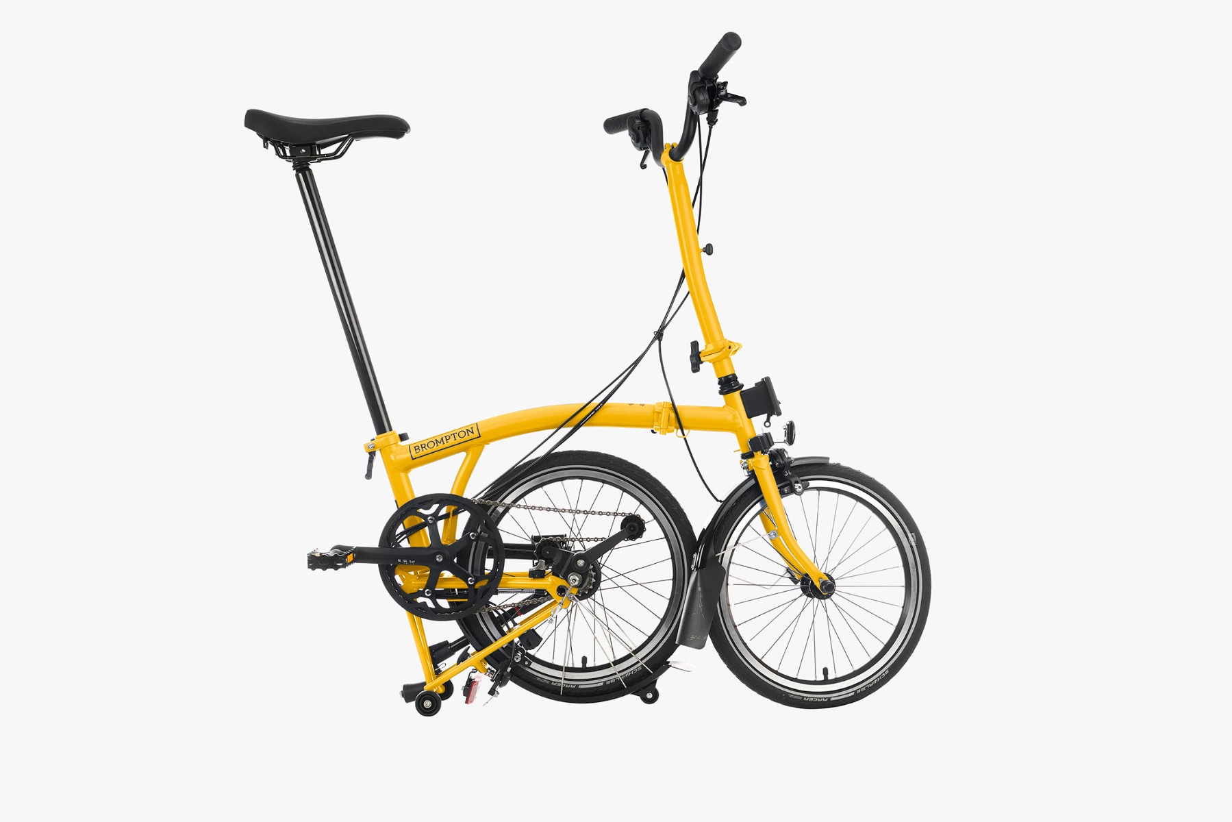 Brompton C line Explore Yellow – High | BernatCycles