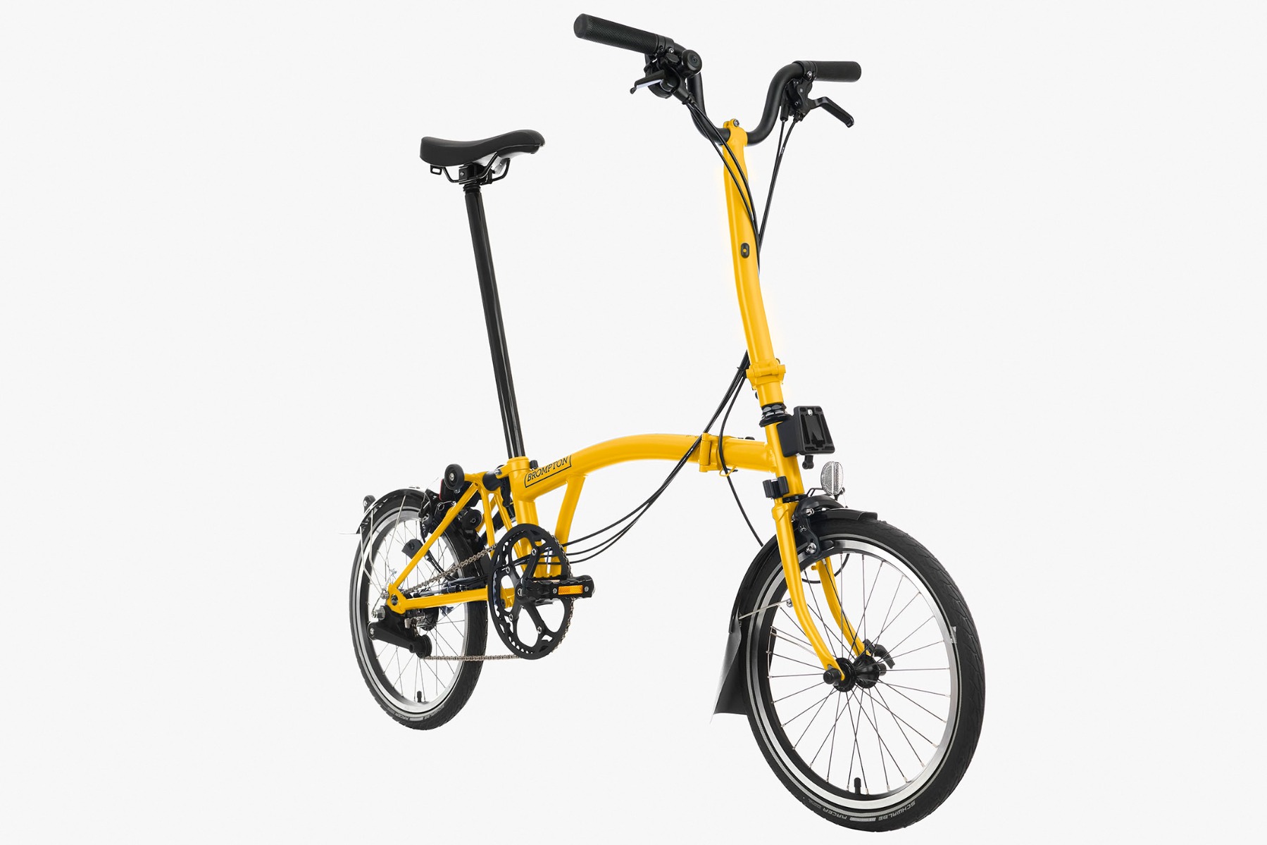 Brompton C line Explore Yellow – High | BernatCycles