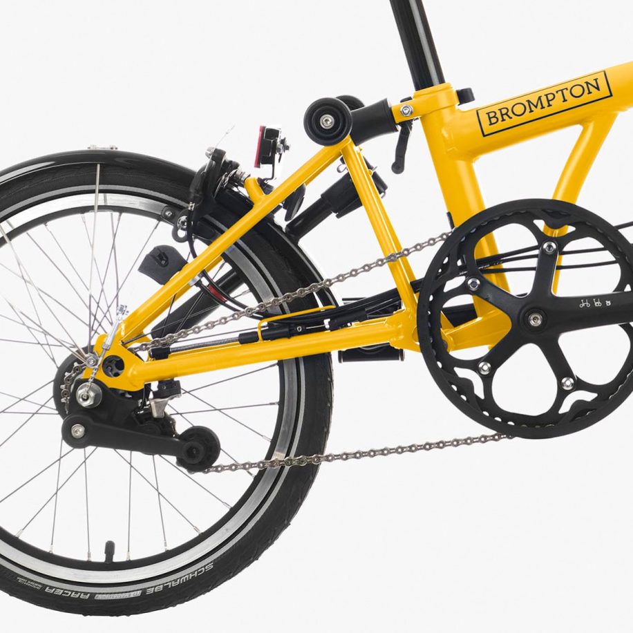 Brompton C line Explore Yellow – High | BernatCycles