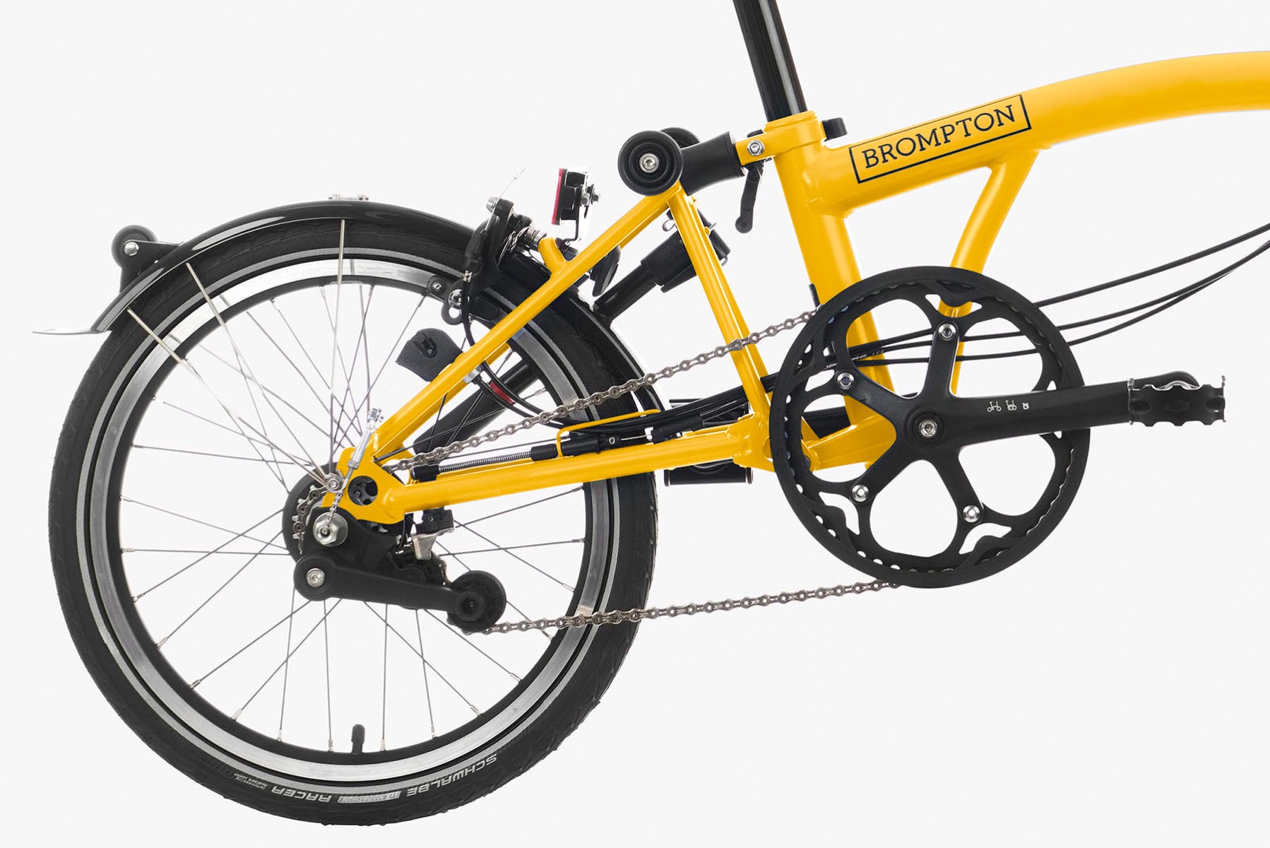 Brompton C line Explore Yellow – High | BernatCycles