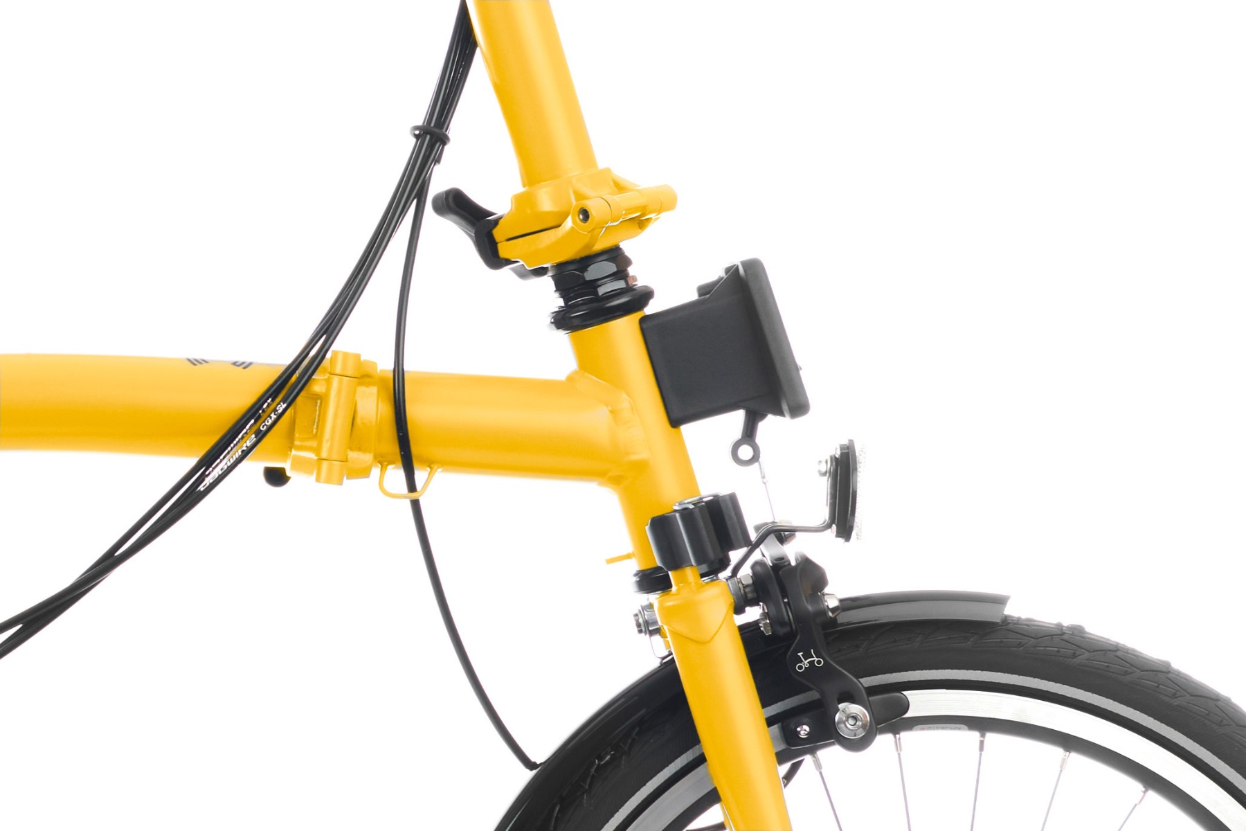 Brompton C line Explore Yellow – Mid | BernatCycles