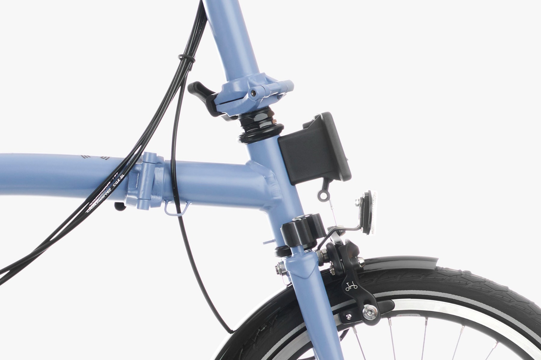 Brompton C line Urban, Cloud Blue – Mid | BernatCycles
